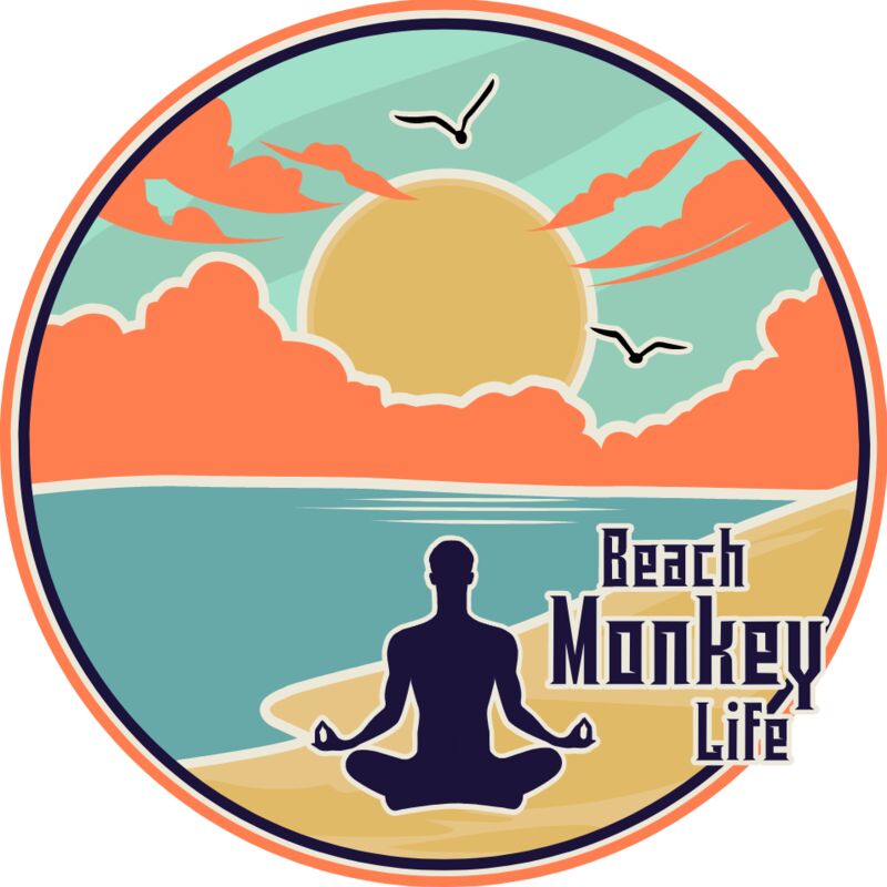 Designs Beach Monkey Life