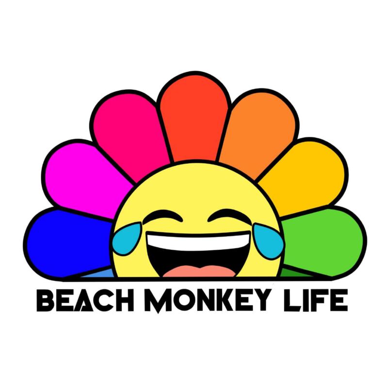 Designs Beach Monkey Life